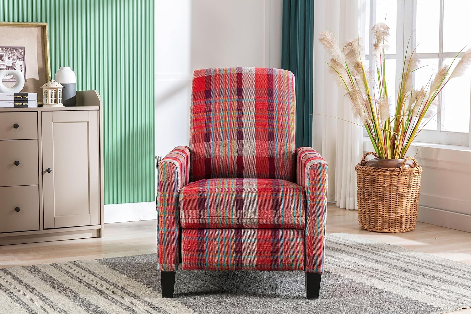 Amazon.com: Oriental eLife Push Back Recliner Chair, Lounge Armchair ...
