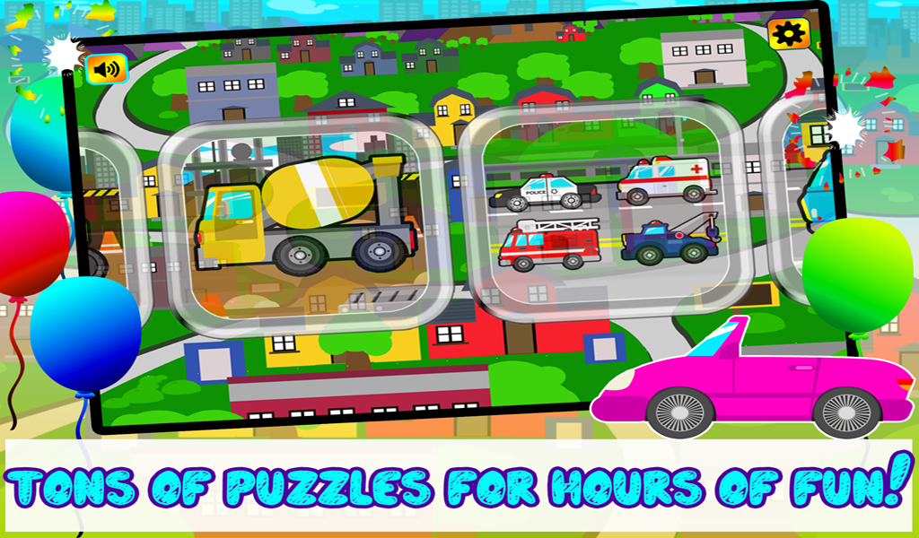 Kids Car, Vehicles Puzzle Game-Amazonアプリストアのアプリ