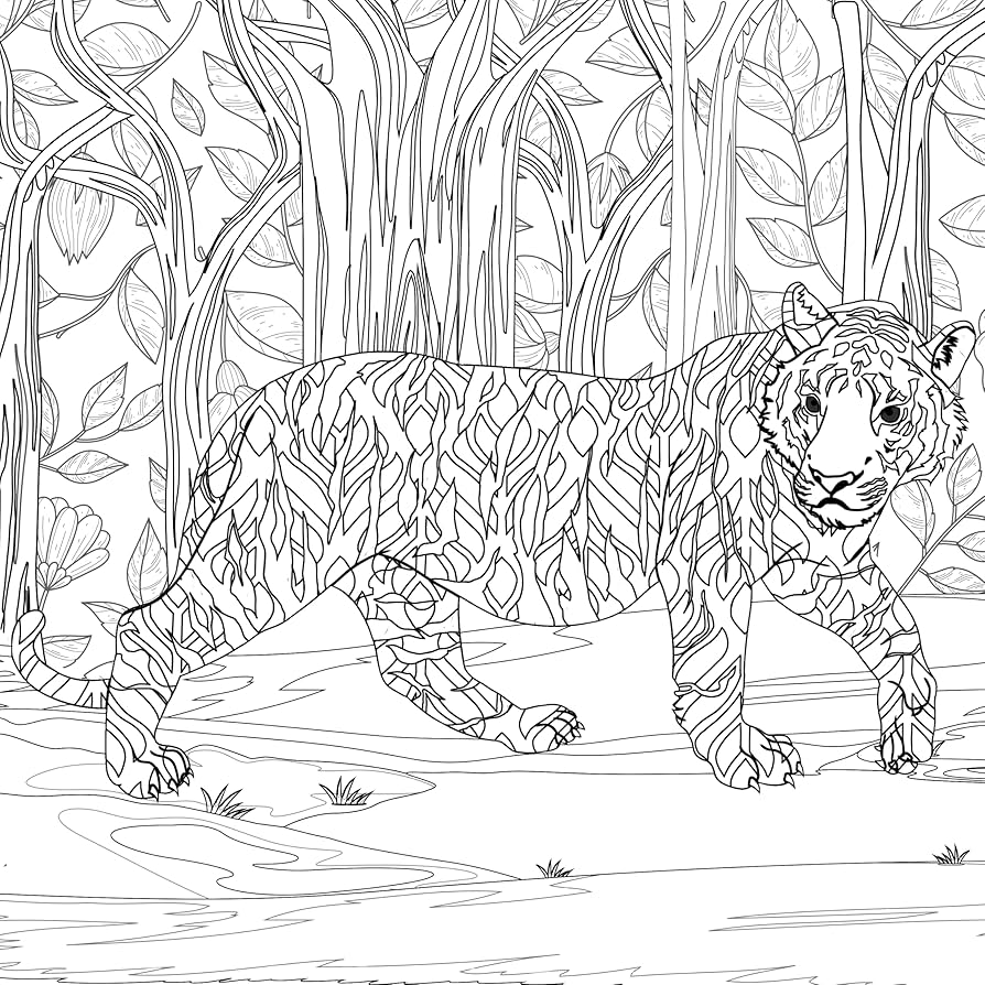 large coloring pages for girls