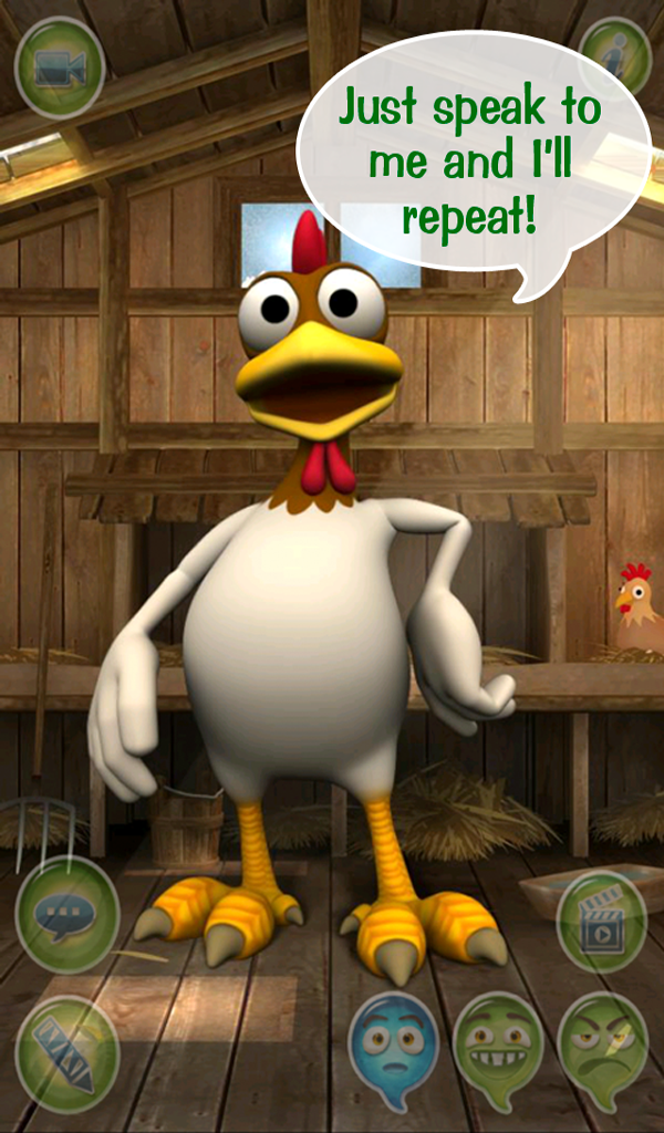 Hello Talky Chip! FREE - The Talking Chicken - Text, Talk, Joke and ...