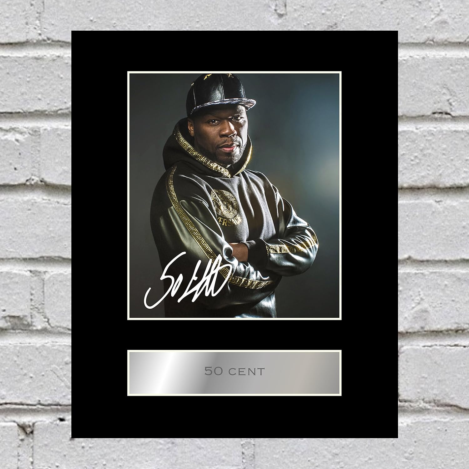 Iconic pics 50 Cent Signed Mounted Photo Display #2 : Amazon.co.uk ...