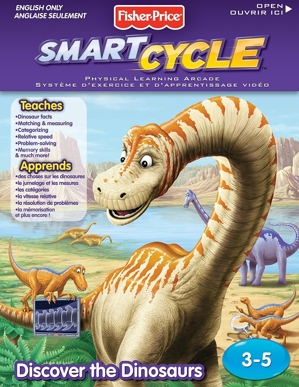 Amazon.com: Fisher-Price Smart Cycle [Old Version] Dino Software ...