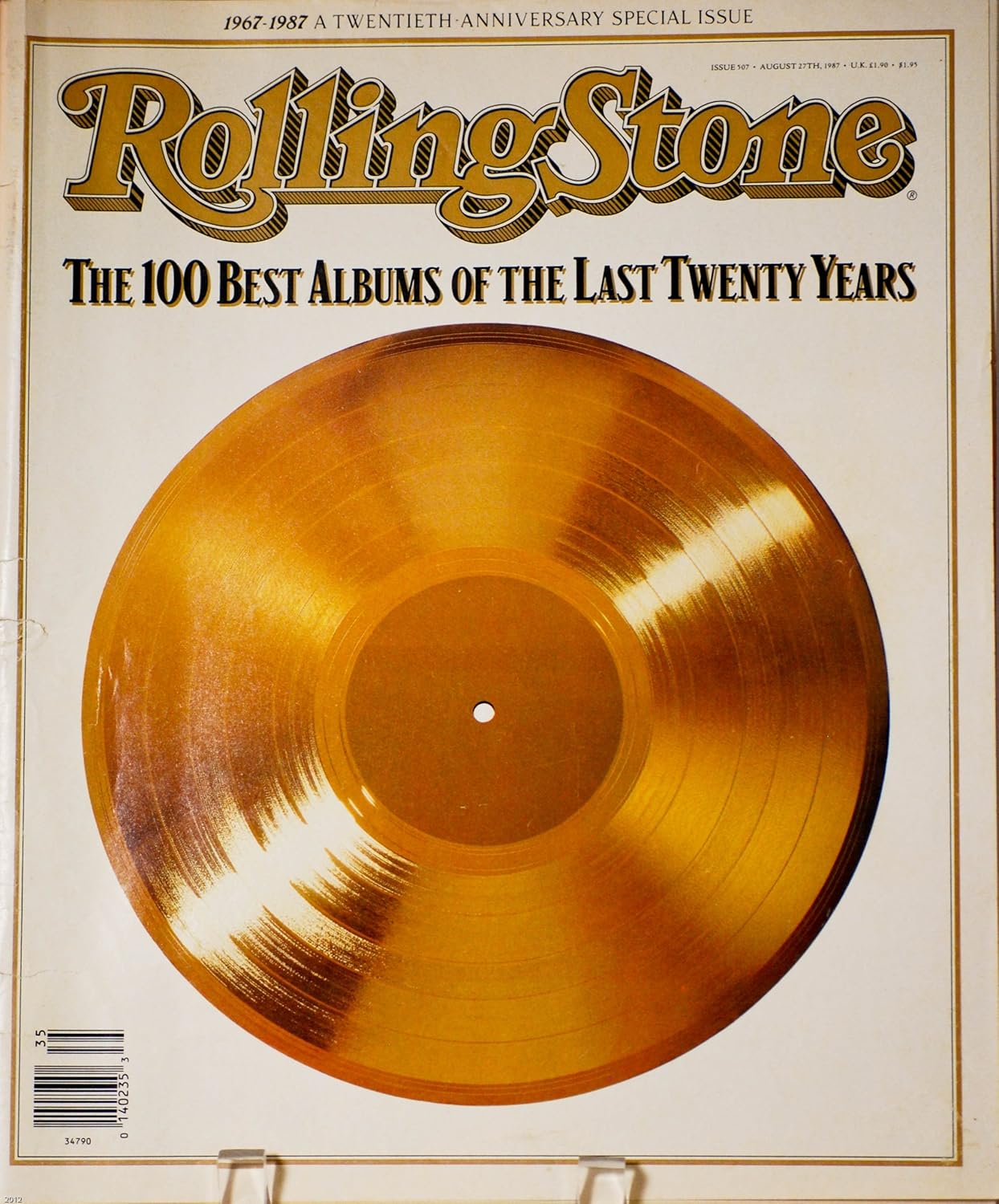 Rolling Stone Magazine #507 (August, 1987): Twentieth Anniversary ...