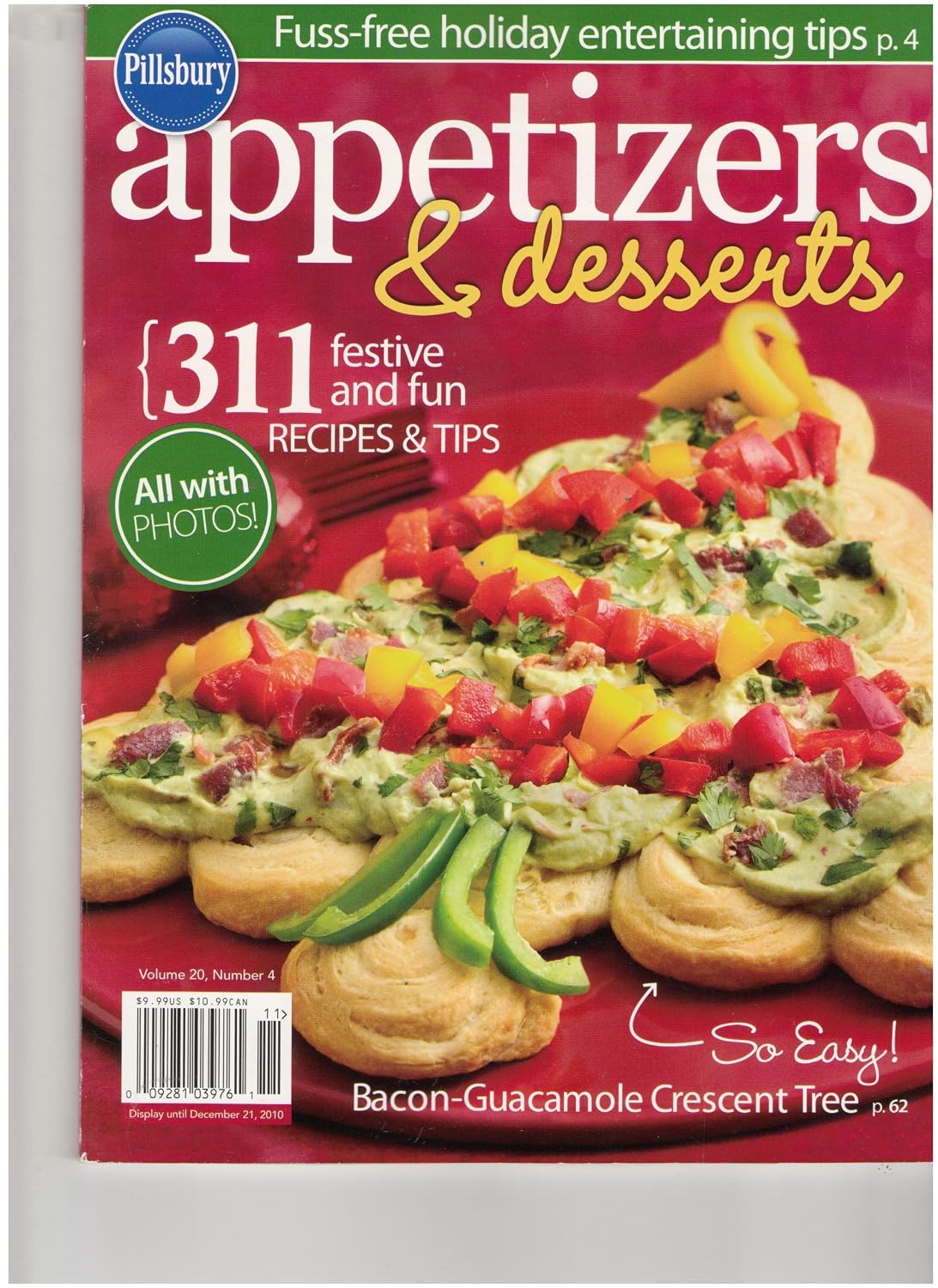 Pillsbury Appetizers & Desserts Magazine (311 Festive & Fun Recipes ...