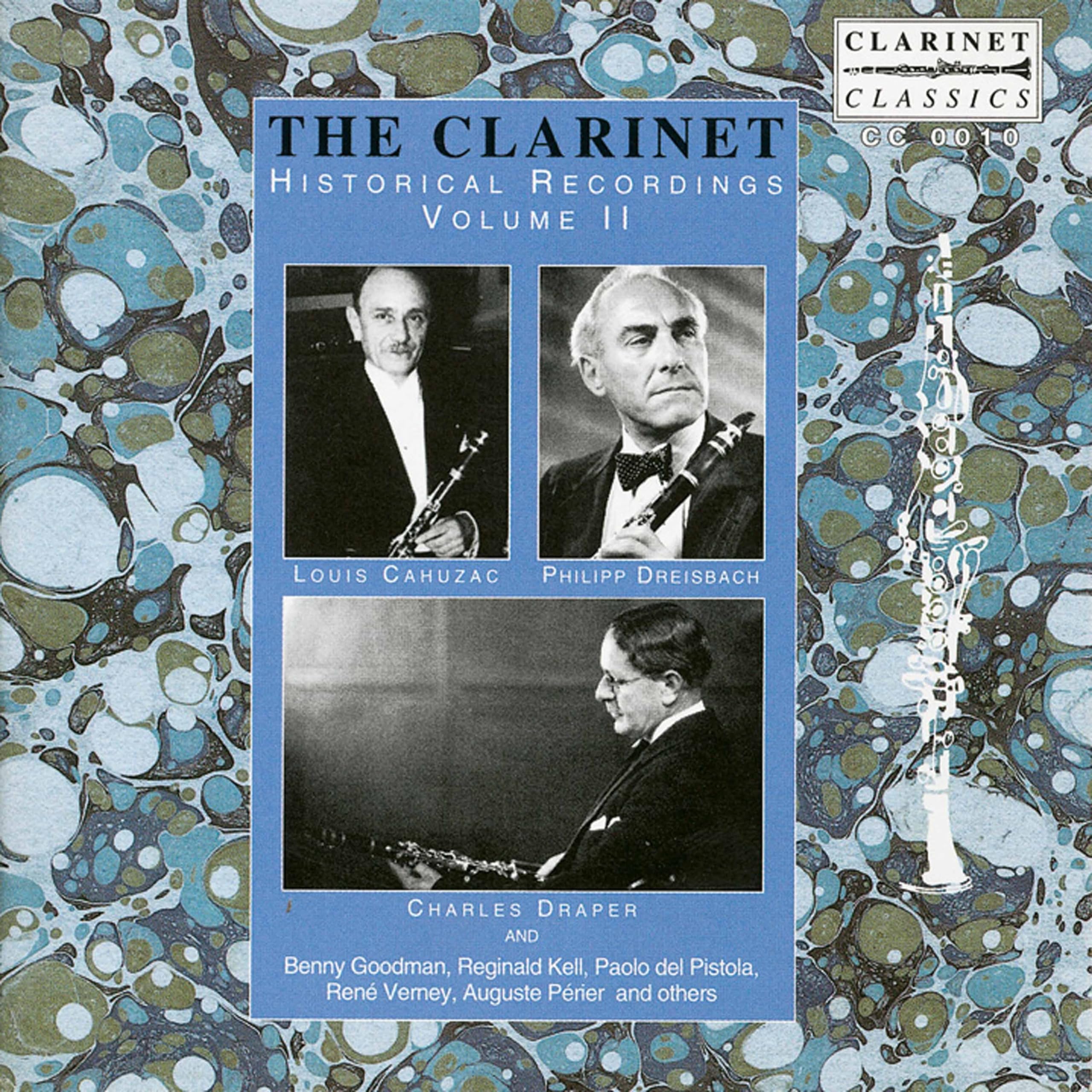 The Clarinet Historical Recordings Vol.2: Amazon.co.uk: CDs & Vinyl