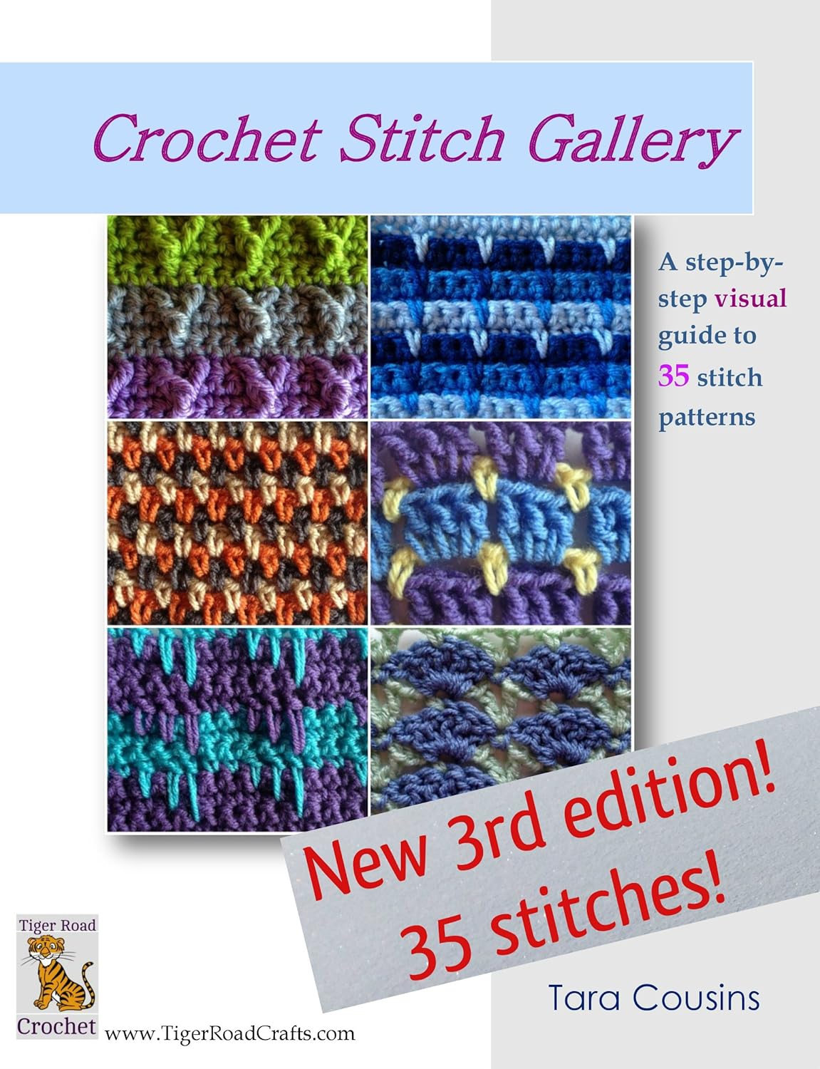 Amazon.com: Crochet Stitch Gallery: A Step-by-Step Visual Guide to 35 ...