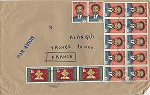 Amazon.com: stamps sur envelope: Hailie Selassie, 70 c 12 ex, ethiopian ...