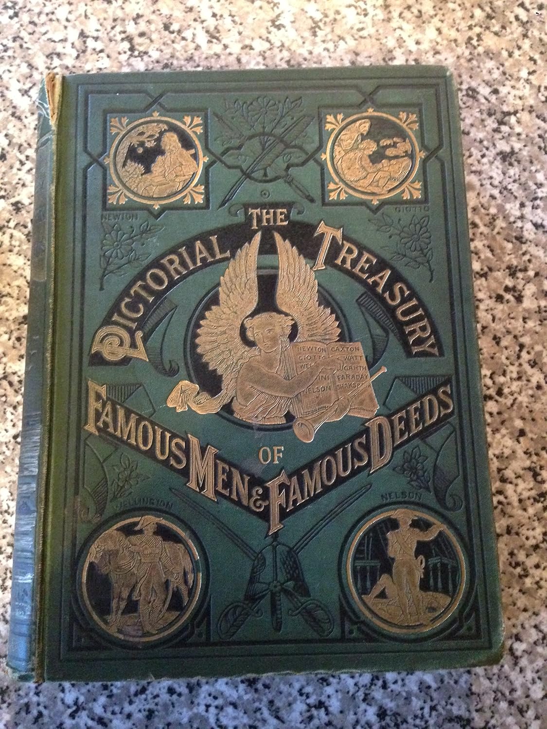 THE PICTORIAL TREASURY OF FAMOUS MEN AND FAMOUS DEEDS: Amazon.co.uk ...