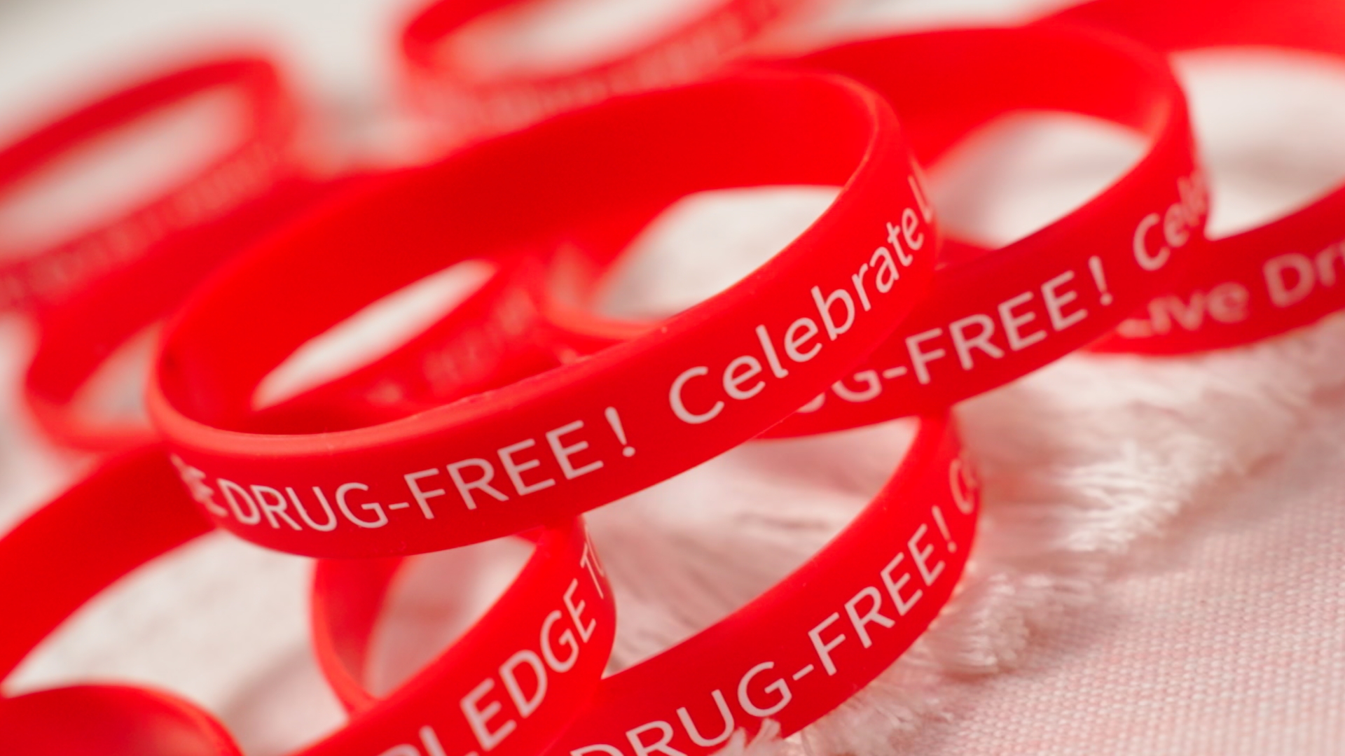 Watch Libima Live Drug FreeBulk Red Ribbon Week Wristbands on Amazon Live