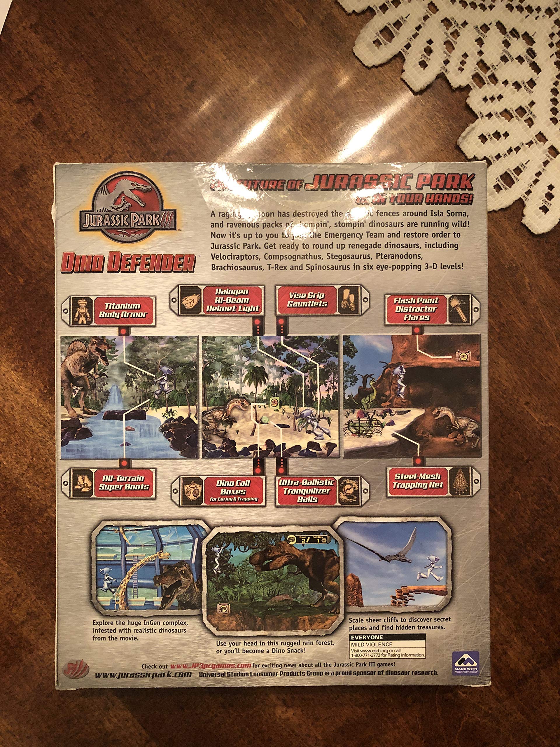 Jurassic Park Dino Defender