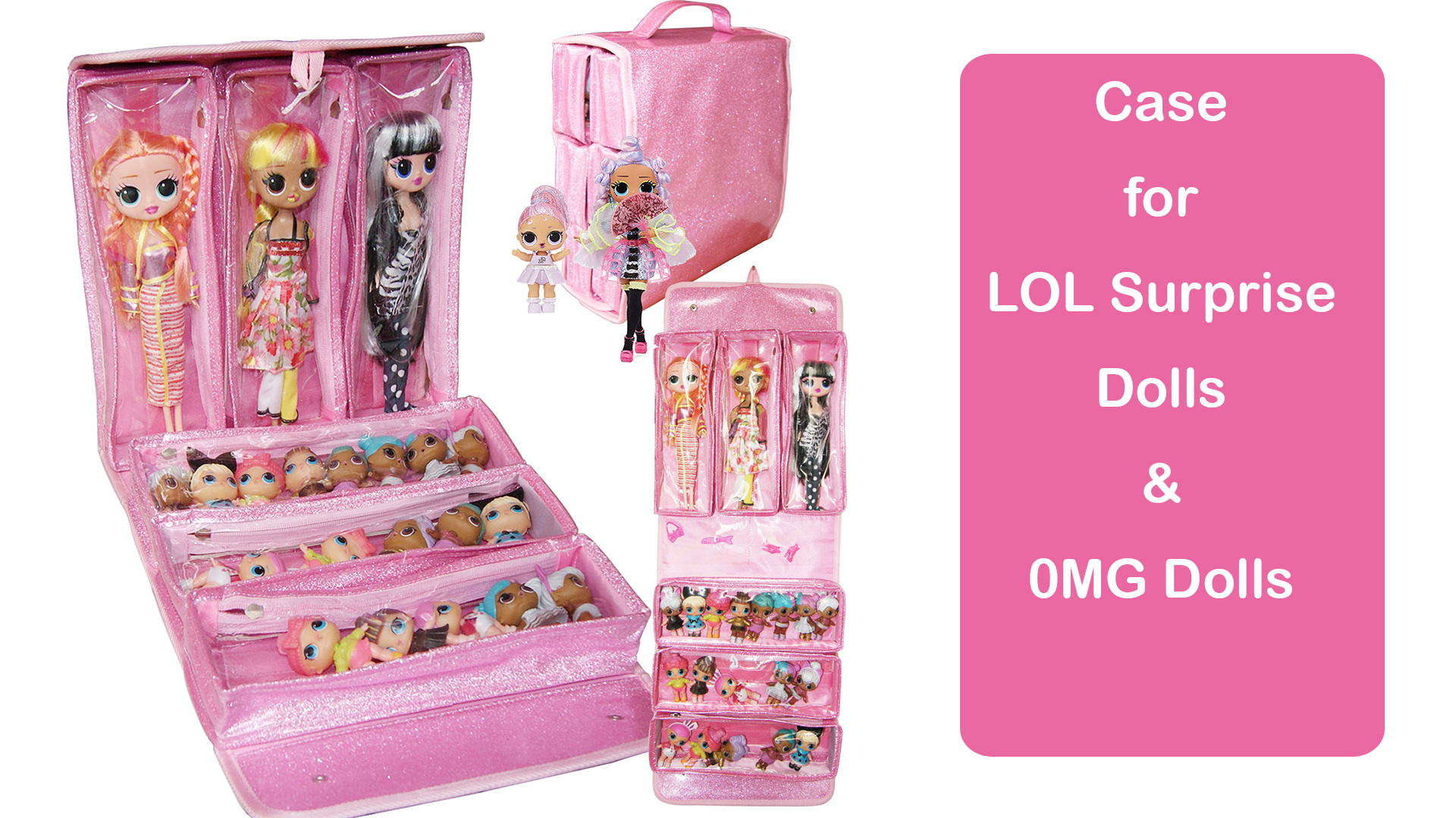 Watch LOL Surprise Dolls case,LOL Surprise omg Dolls case on Amazon Live