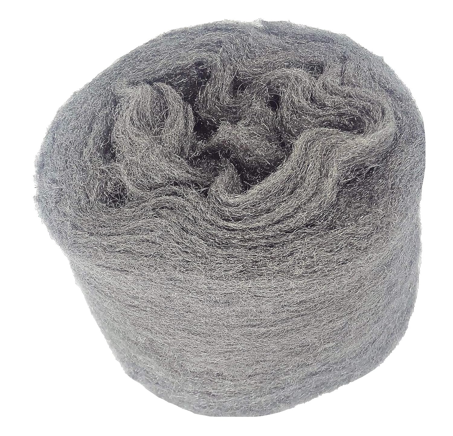 AKORD 120 g Steel Wire Wool, Grade 0000 Steel Wool Wire Wool for Glass ...