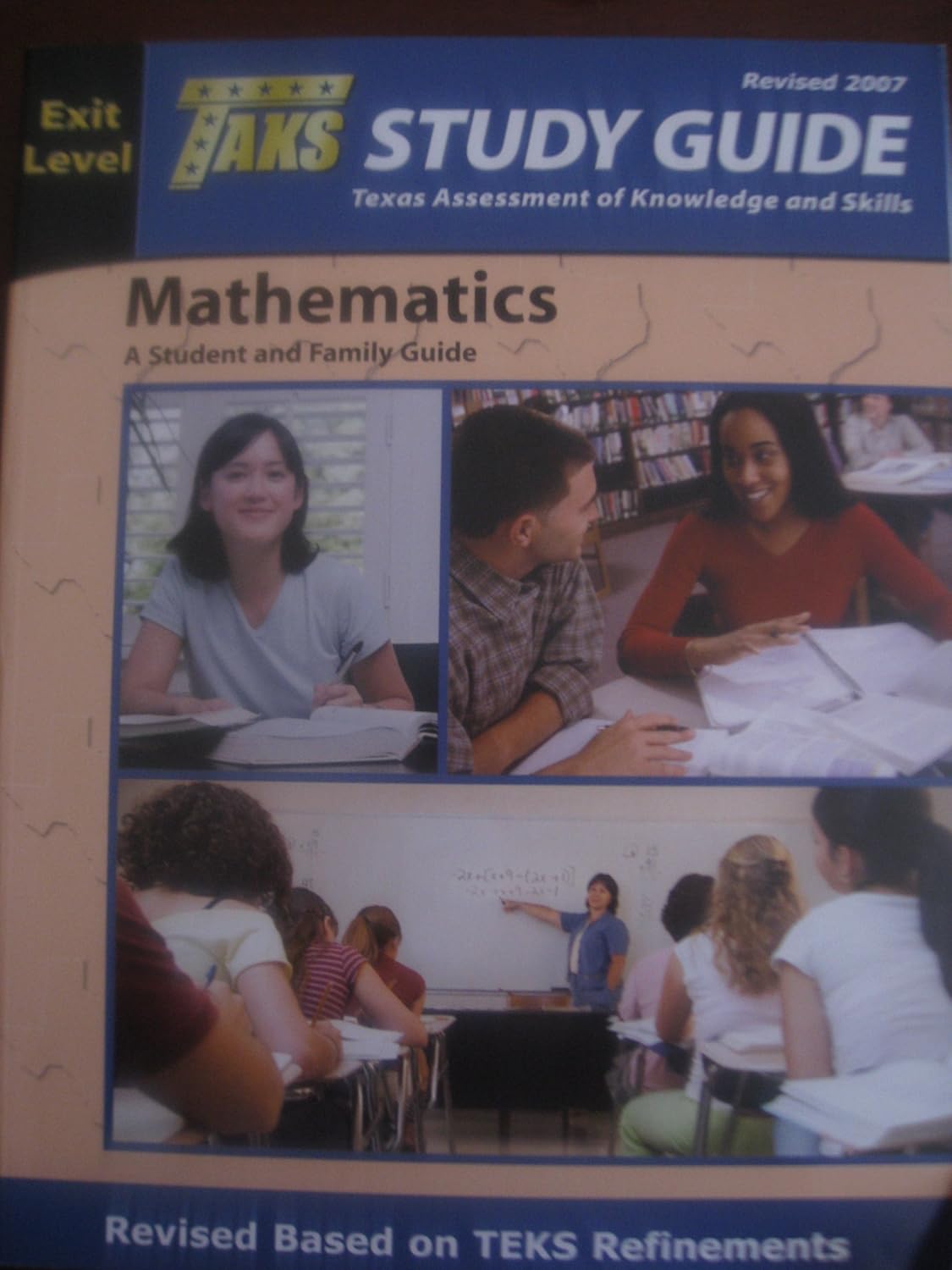 Exit Level Taks Study Guide Mathematics: Texas Education Agency: Amazon ...