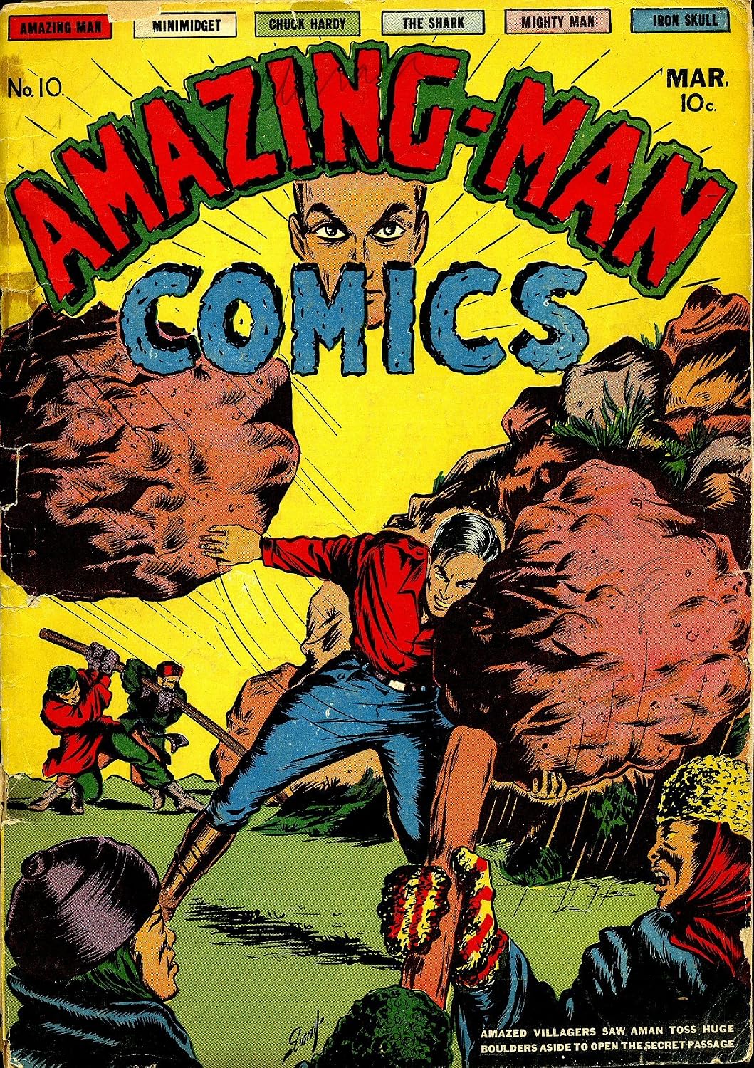 Amazon.com: Amazing-Man Comics #10 (Illustrated) (Golden Age ...