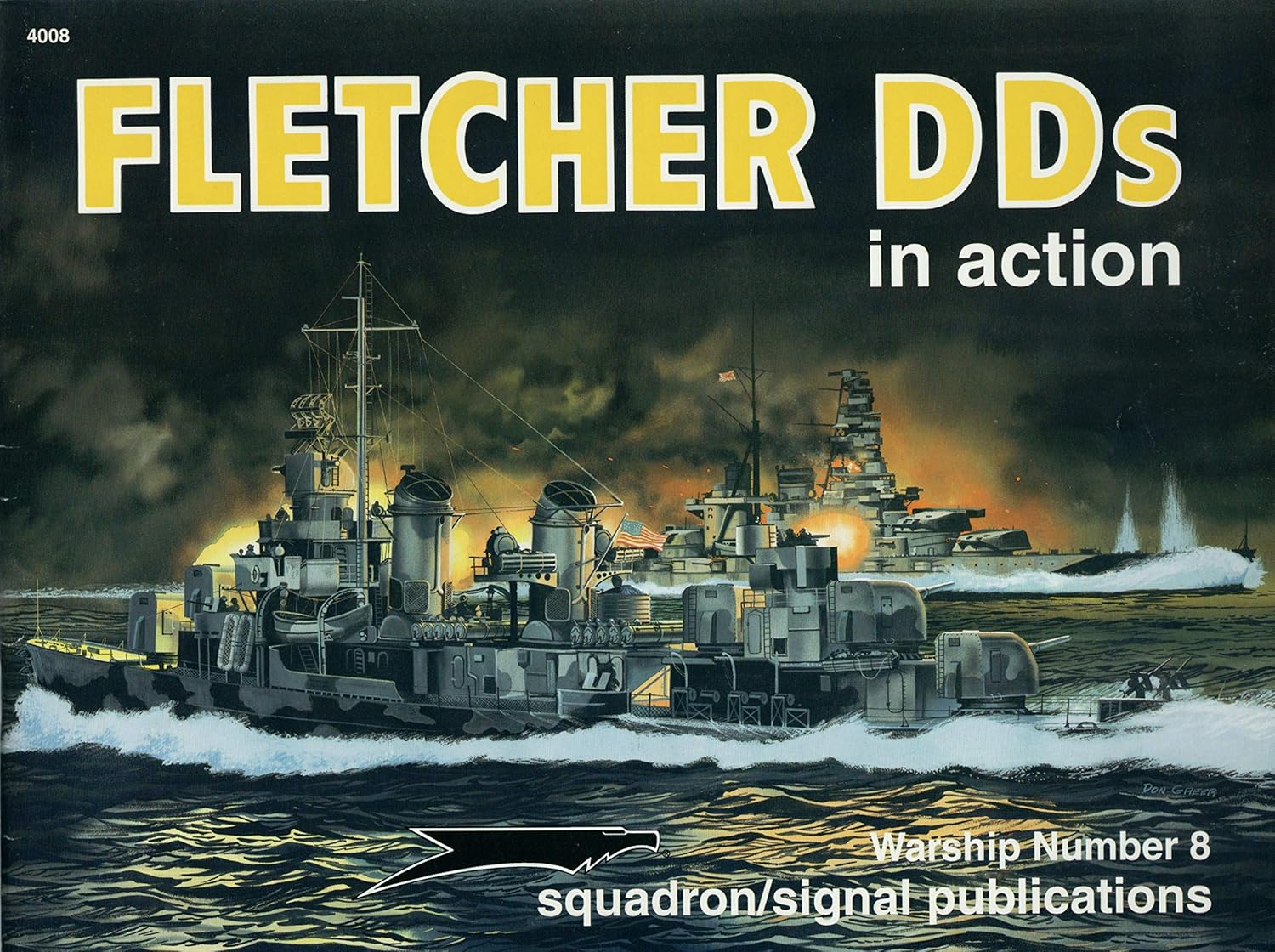 Fletcher DDs (US Destroyers) in action - Warships No. 8: Jerry Scutts ...