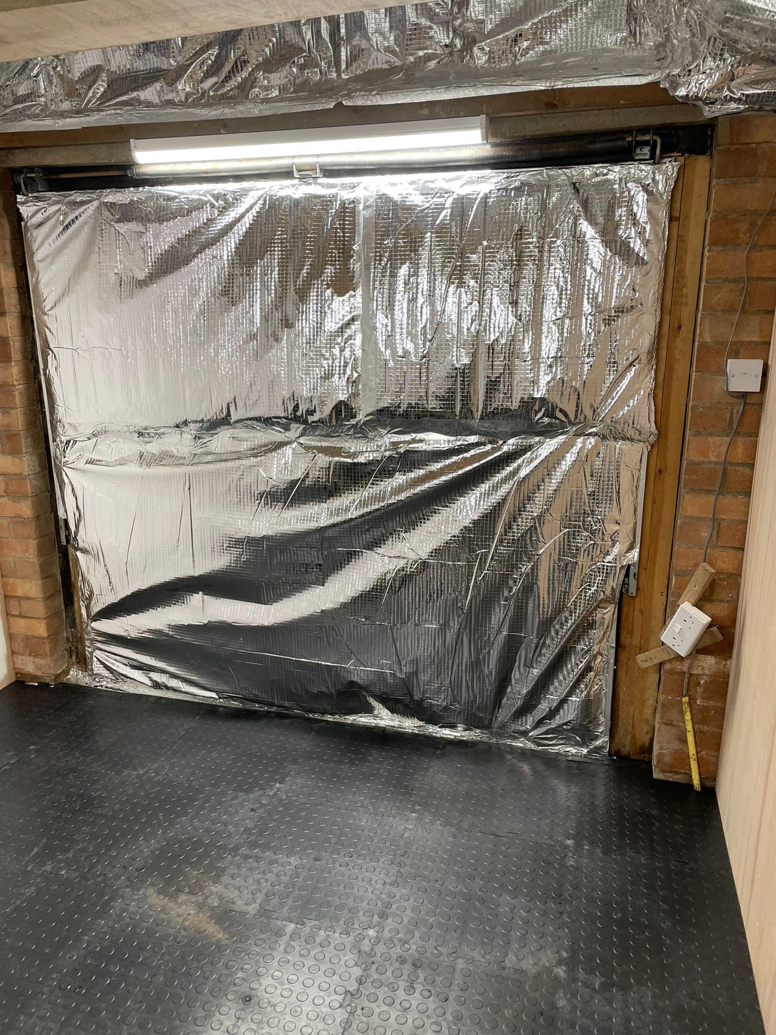 EcoPro Garage Door Insulation Kit | Multi-Layered Reflective Foil ...