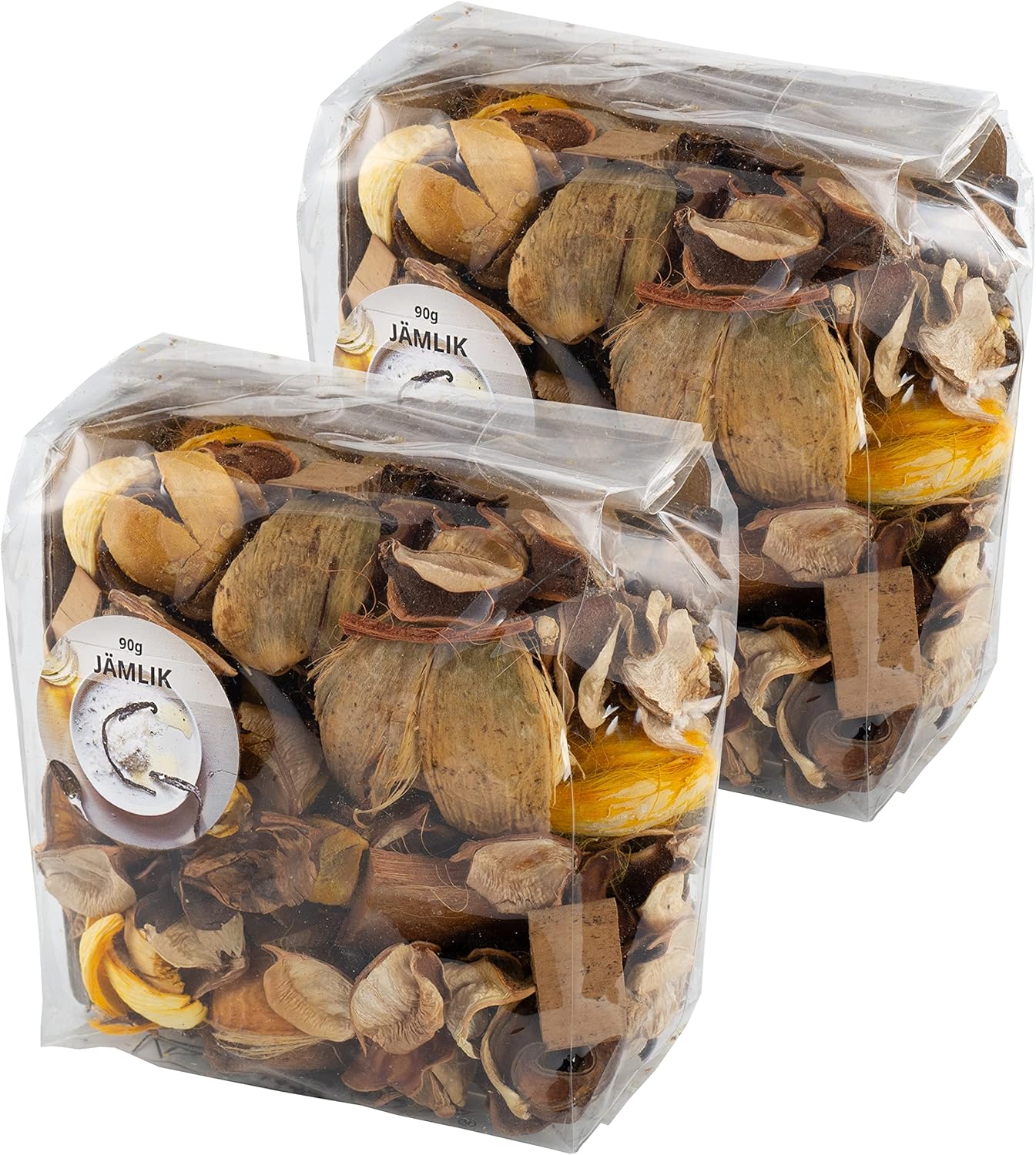 Ikea JAMLIK Dried Aromatic Scented Potpourri in Bags, Vanilla & Warm ...