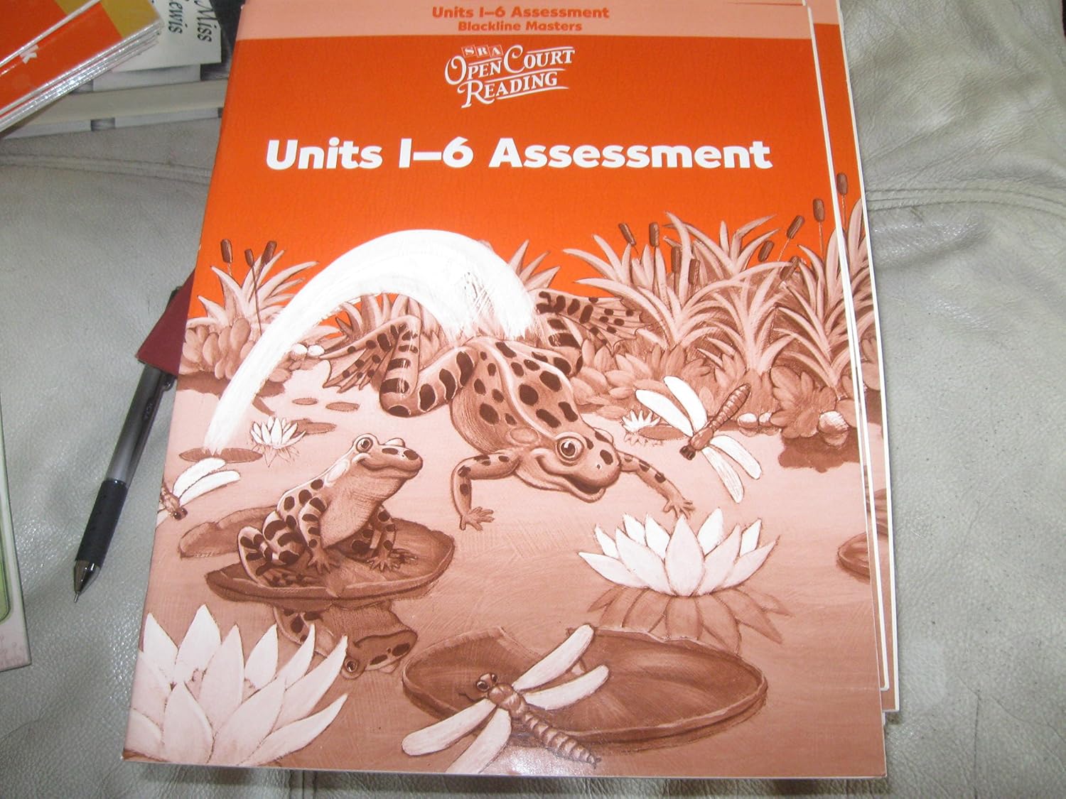 SRA Open Court Reading Program Assessment Annotated Teacher's Edition ...