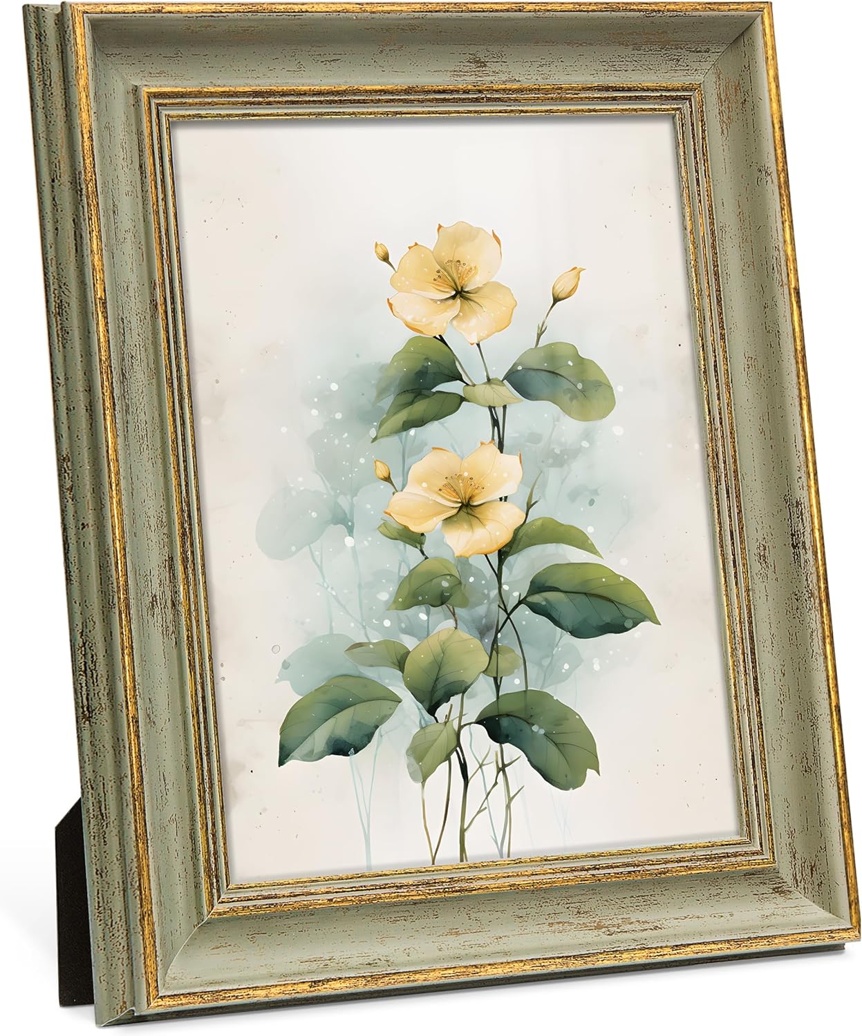 Afuly Grün Bilderrahmen 20x25 cm in Groß Linien Antike Vintage ...