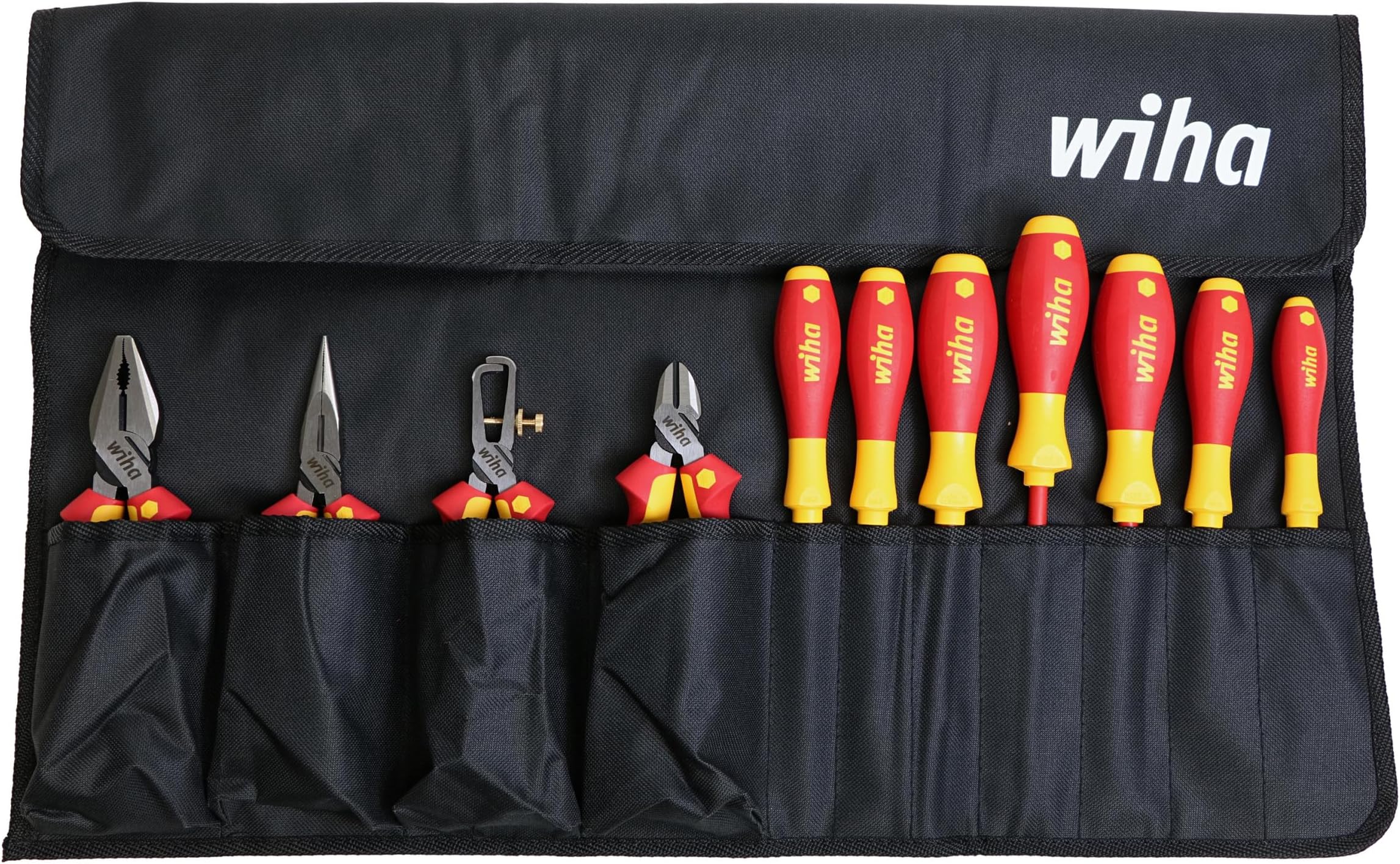 Amazon.com: Wiha 32879 25-Piece 1000-Volt Insulated Pliers and ...