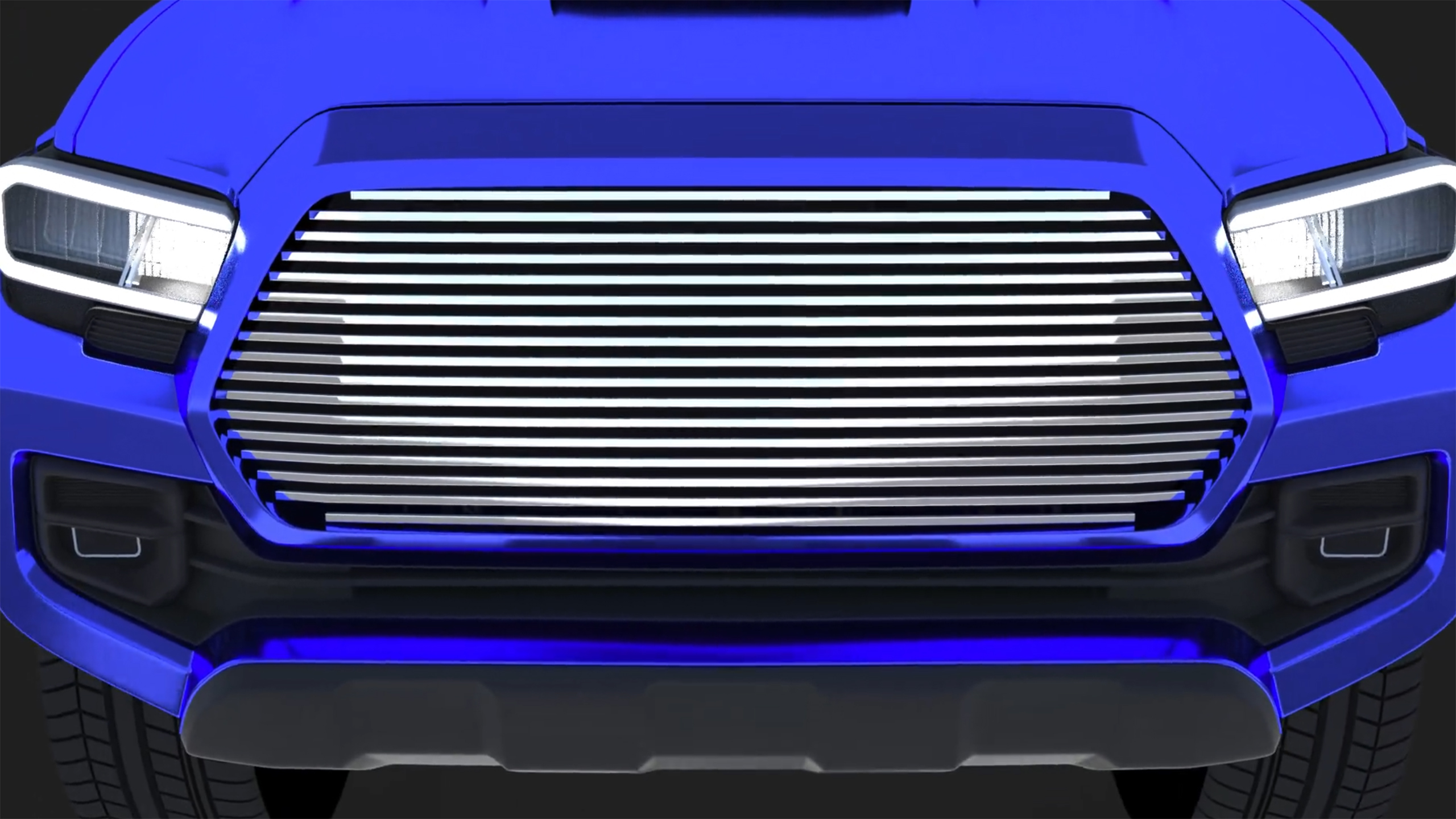 Black And Chrome Grille HECASA Front Bumper Grille For 2016-2018 Nissan ...