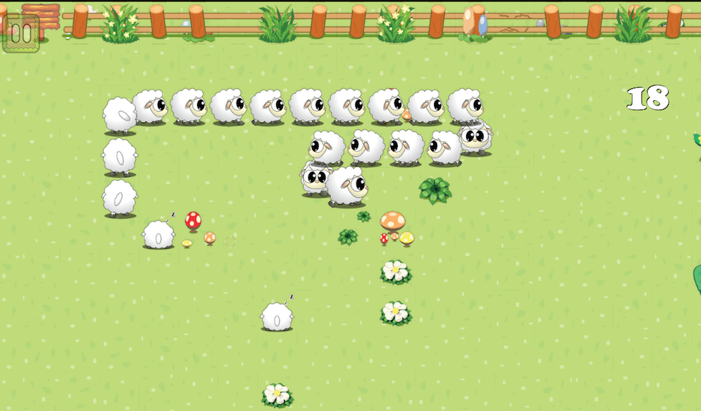 Aplicación Sheepo Snake - Wake Up Sleeping Sheep To Parade Around Ranch ...