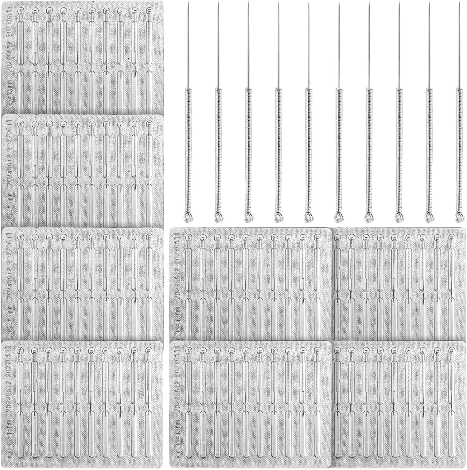 Amazon.com: YGQQOY Professional 100pcs Disposable Pimple Needles, Acne ...