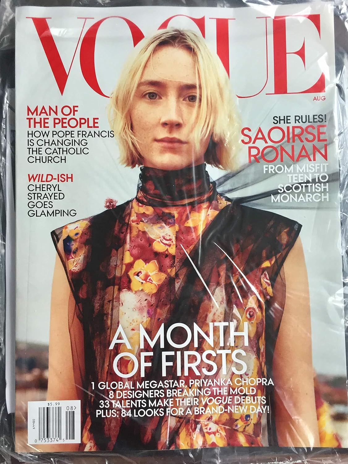 Vogue August 2018 Issue: Amazon.com: Books