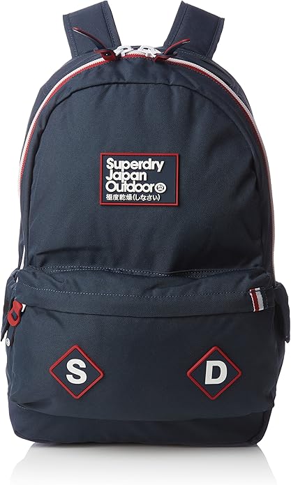 Superdry Unisex Adults’ Backpack, Blue (11S), 40 cm : Amazon.co.uk: Fashion