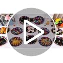 Amazon.com: 50PCS Neon Party Oval Paper Plates 11inch Large Glow Party ...