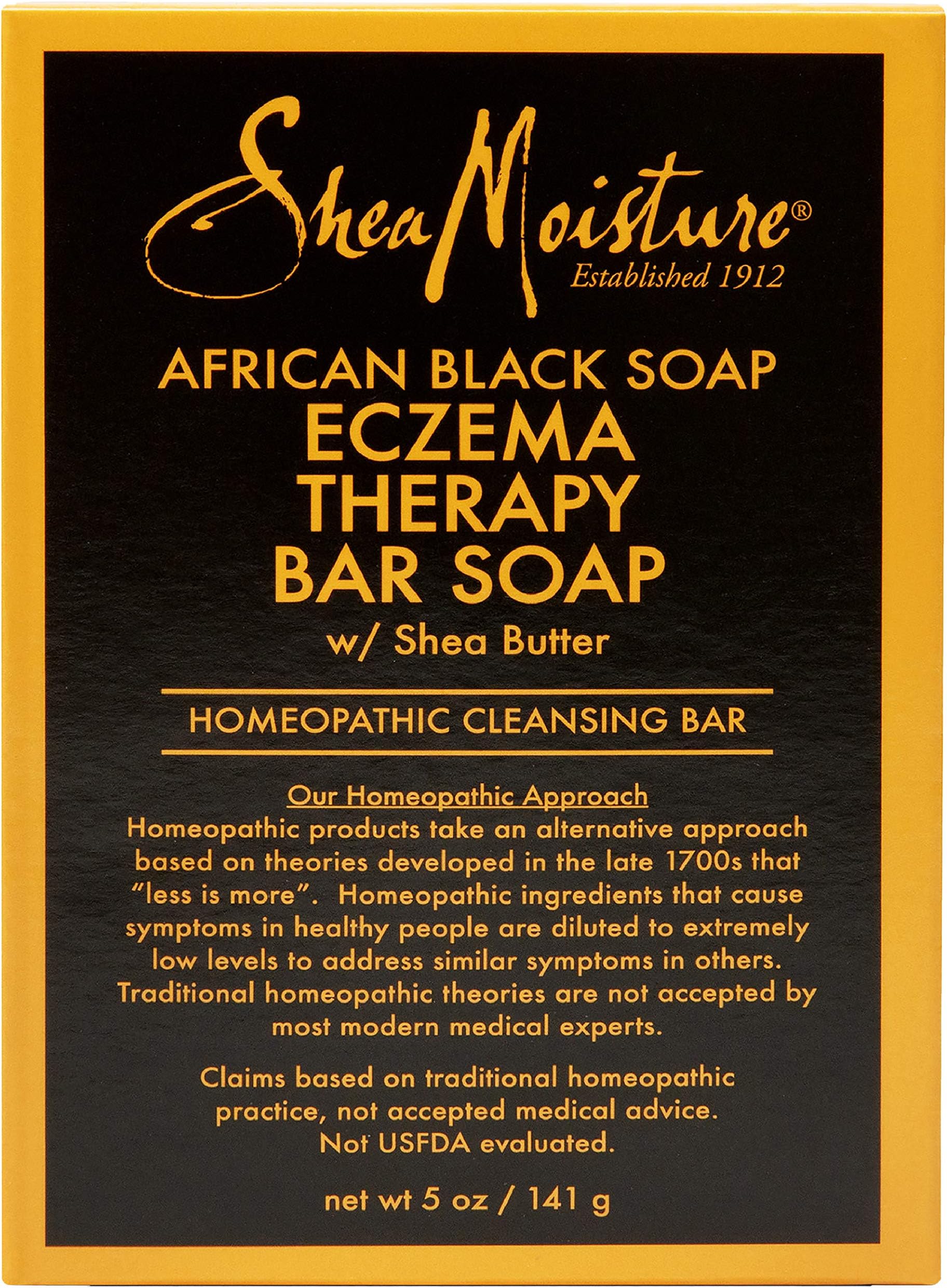Amazon.com : Ambi African Black Soap Face & Body Bar, Cleans and ...