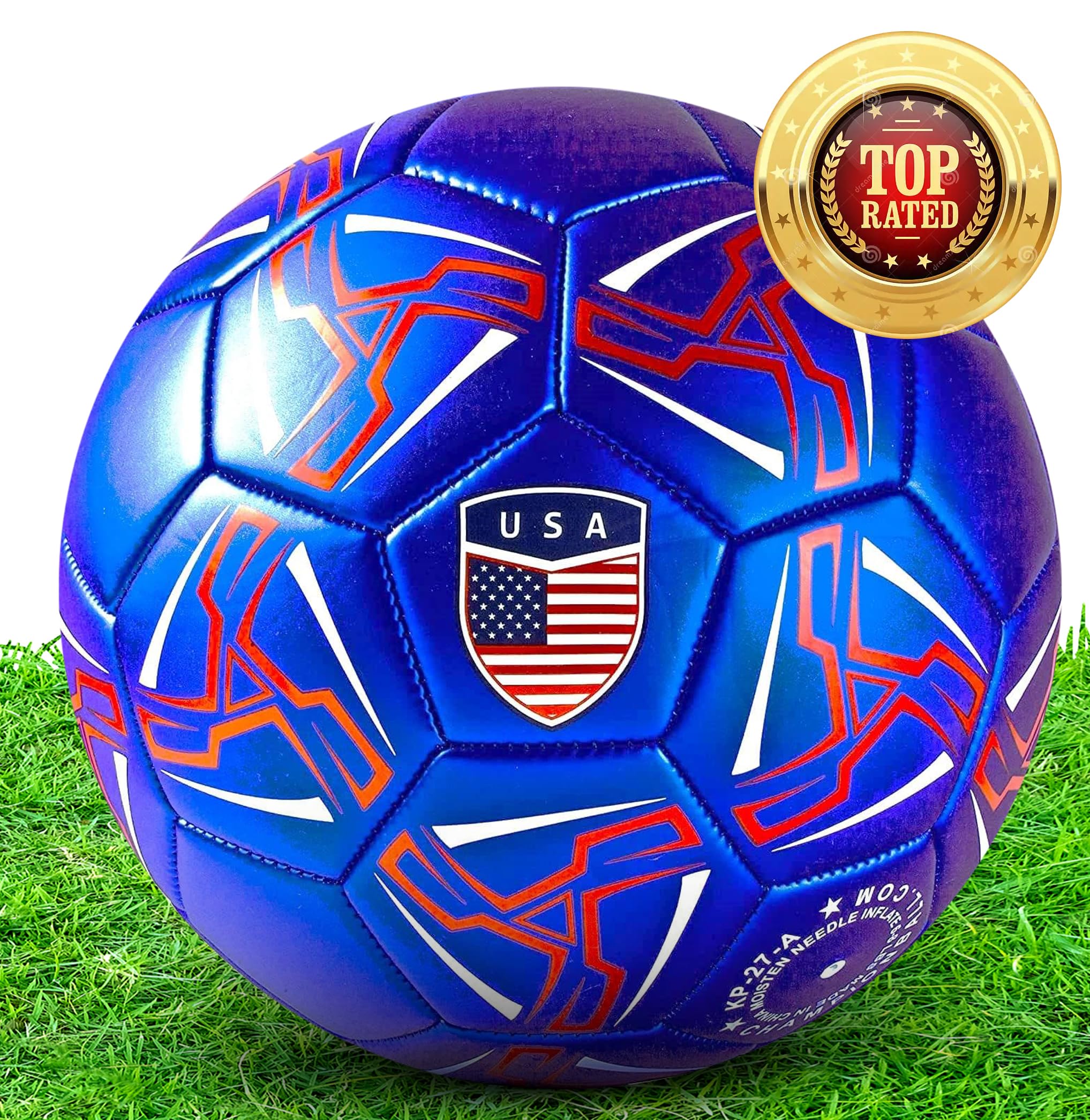 Snapklik.com : Western Star Soccer Ball American USA Size 3 & Size 4 ...