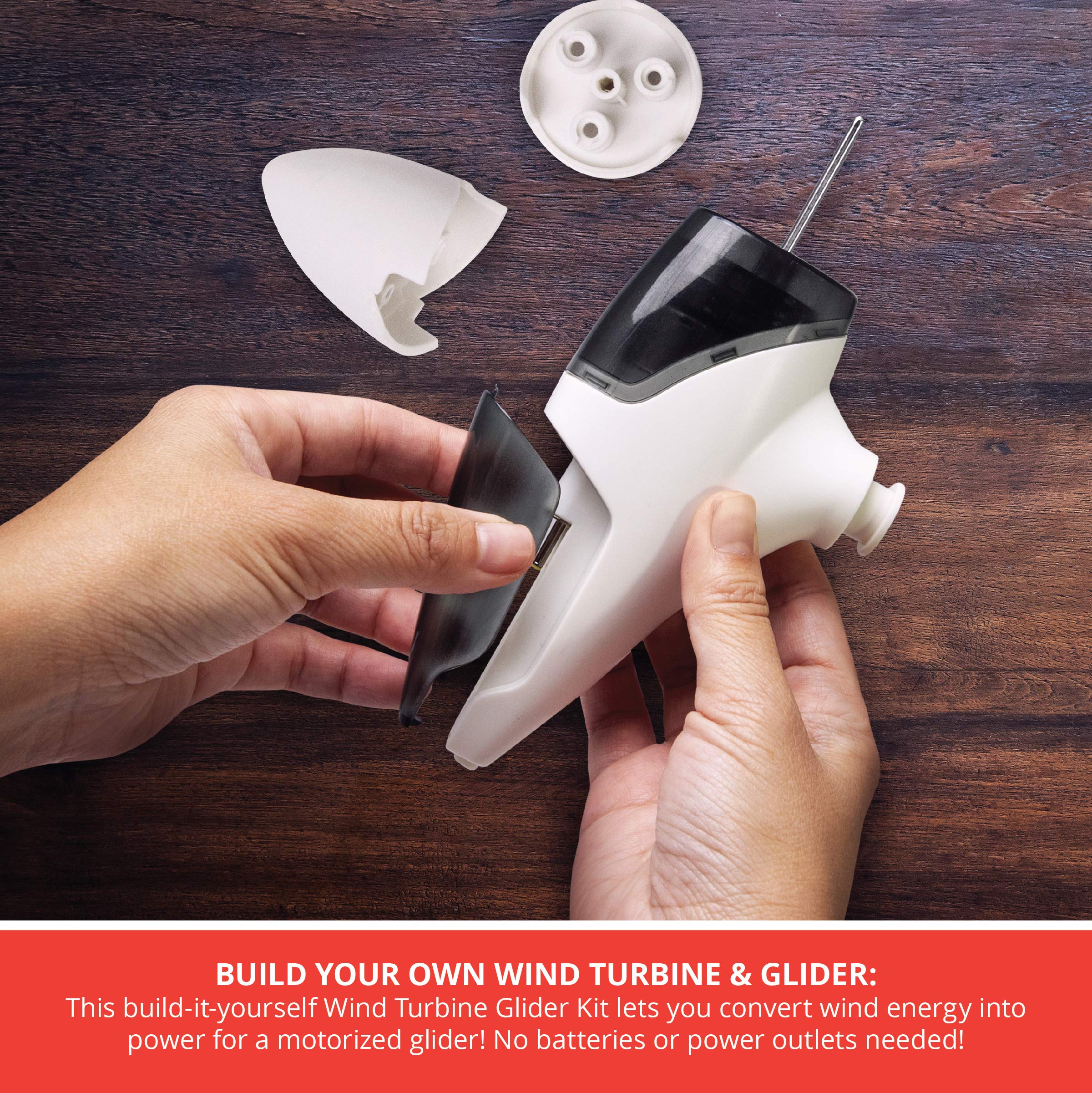 Buy Discovery Kids #MINDBLOWN Wind Turbine Glider Kit, STEM Science ...