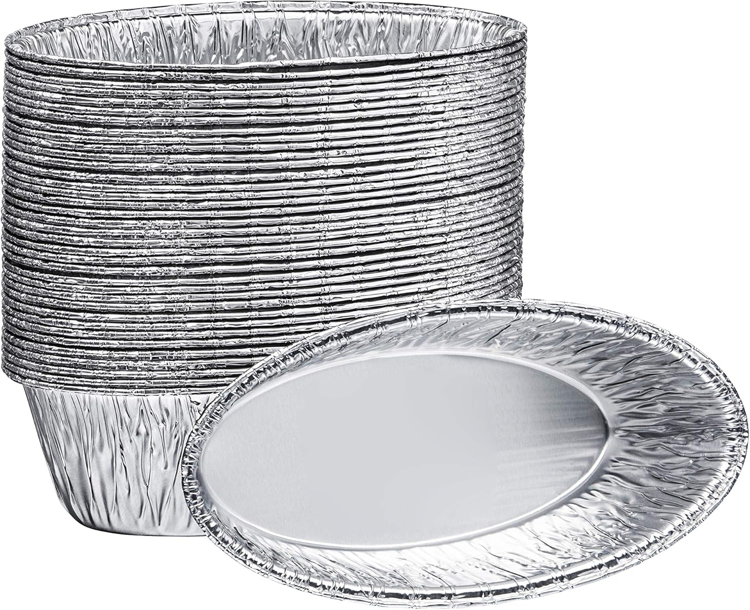 Amazon.com: 1 lbs Oval Pans - Disposable Aluminum Foil Roasting Pan ...