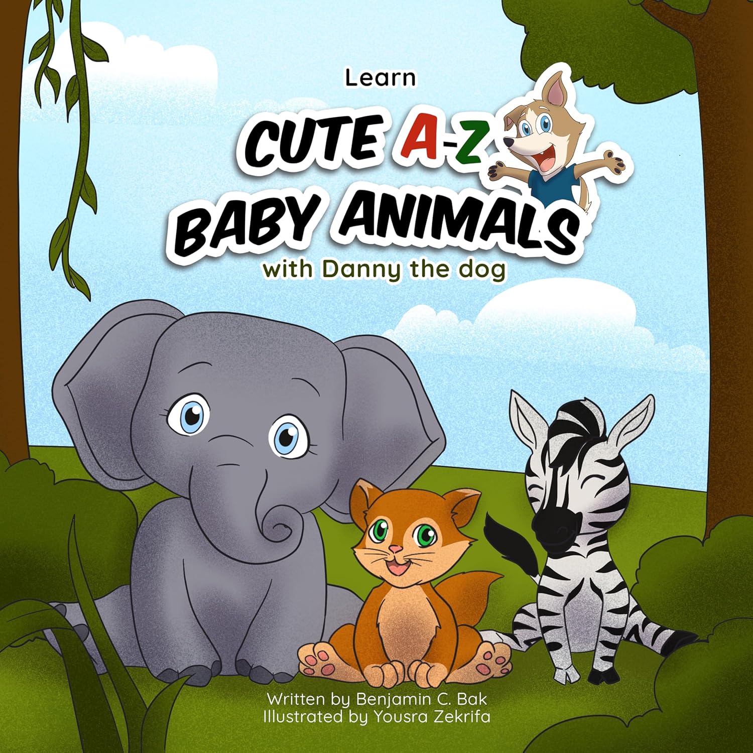 Easy Learning A-Z Alphabets & Cute Baby Animal with Danny the Dog : A ...