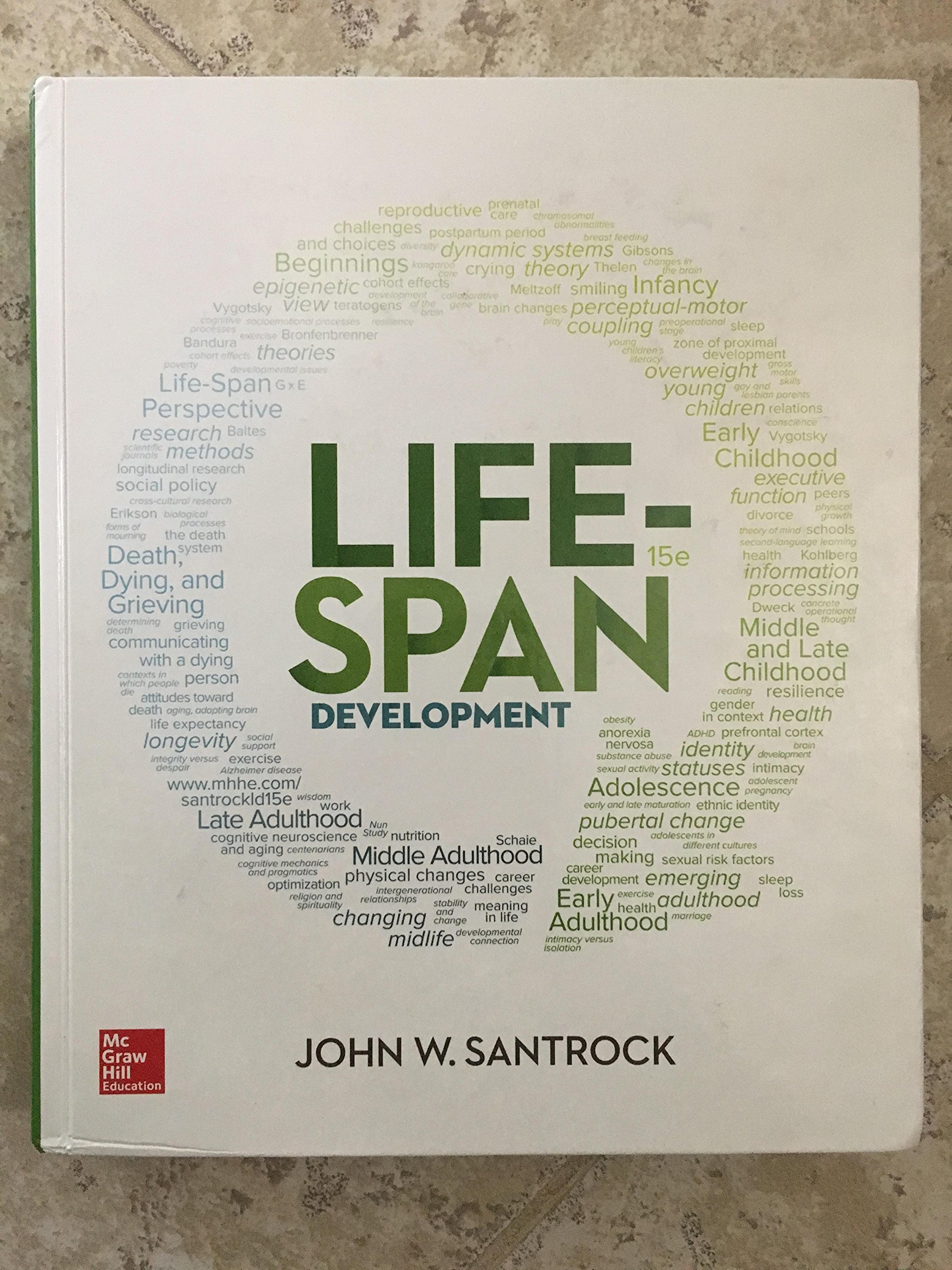 Amazon.com: Life-Span Development: 9781259343001: Santrock, John: Books