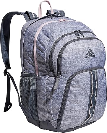 Amazon.com | adidas Unisex Prime 6 Backpack, Jersey Grey/Onix Grey ...