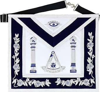 Delantal Masonic Past Master Mason 100% piel de cordero – Delantal ...