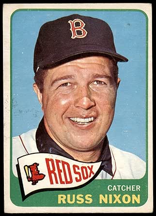 Amazon.com: 1965 Topps # 162 Russ Nixon Boston Red Sox (Baseball Card ...