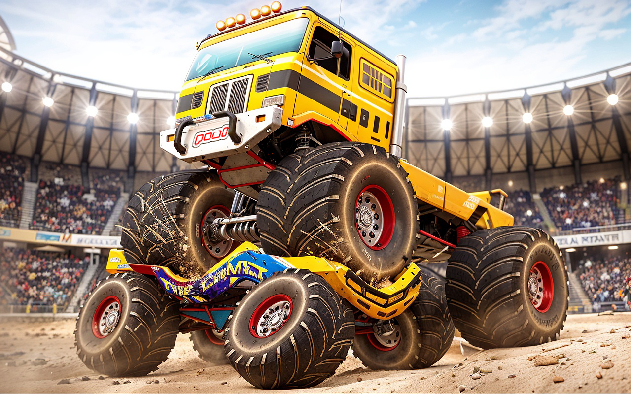 Demolition Derby Car Crash Stunt Game : Extreme Monster Truck ...