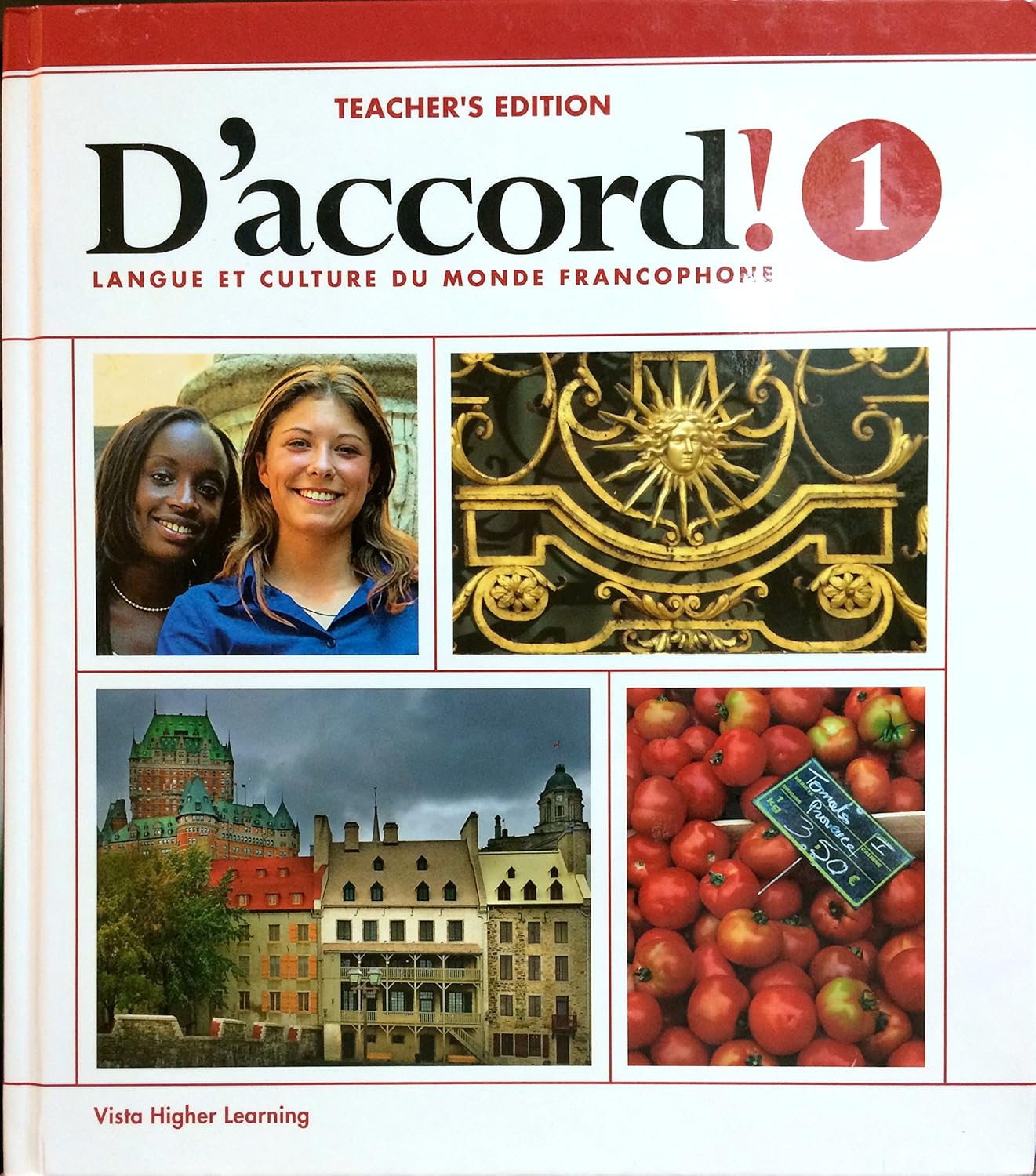 Daccord 2015 Level 1 Teacher Edition: José A. Blanco: 9781618578662 ...