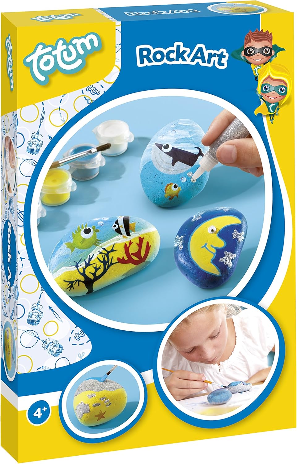 Amazon.com: The Sales Partnership Totum Rock Art Decorating Kit by ...