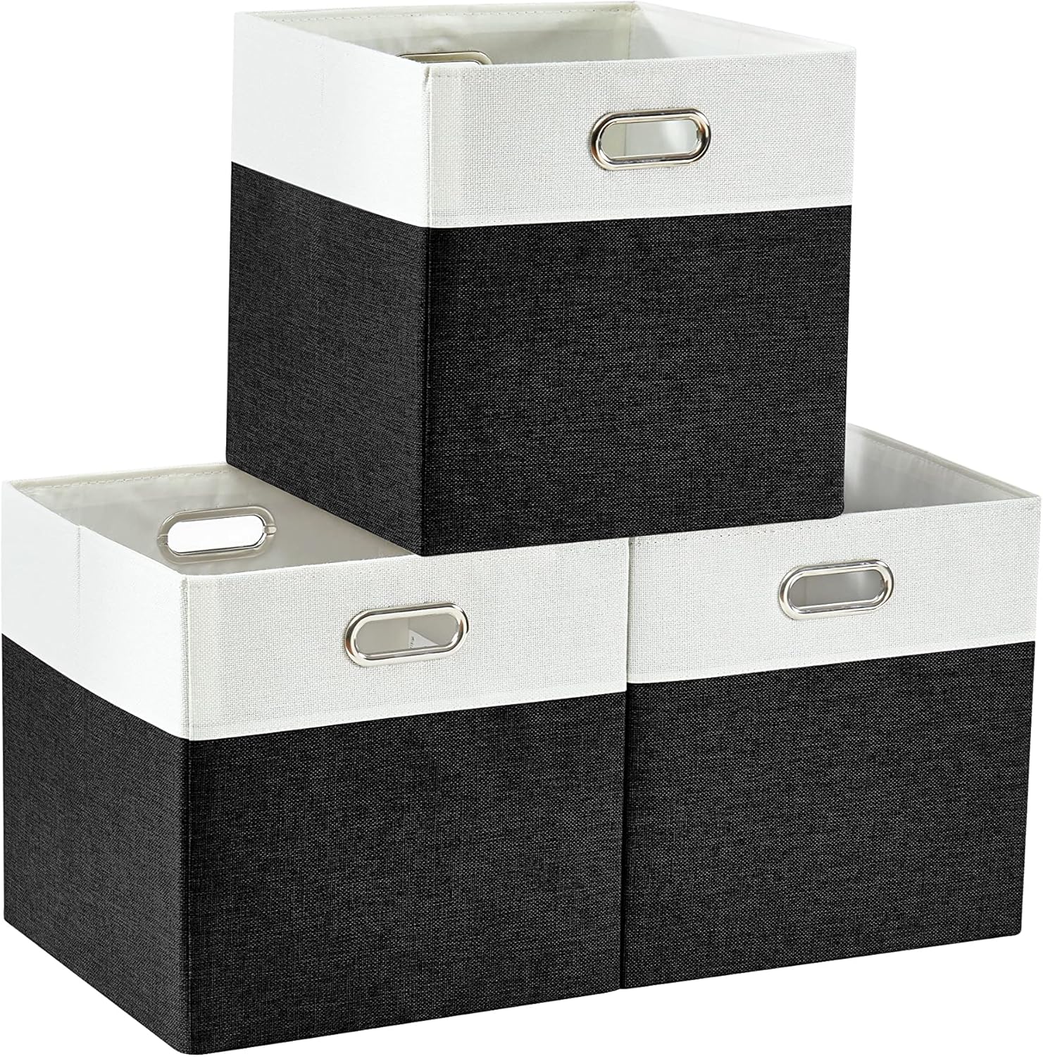 DECOMOMO 11 Inch Cube Storage Bin - Kallax Bins, Cube Organizer ...