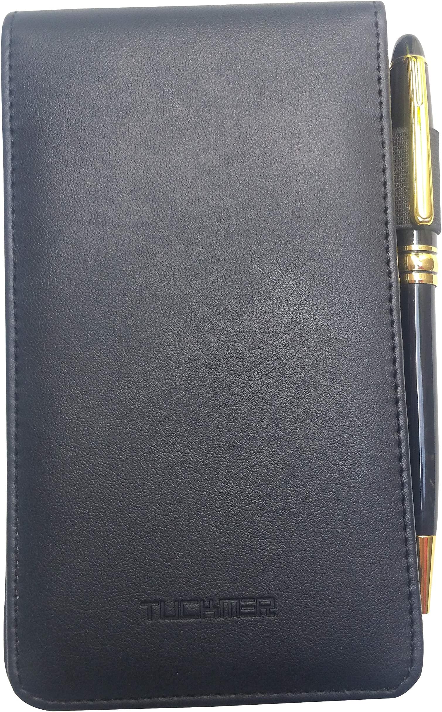 Amazon.com : TUCKMER Mini Notepad Holder Set - 4x6 Pocket Memo Pads ...