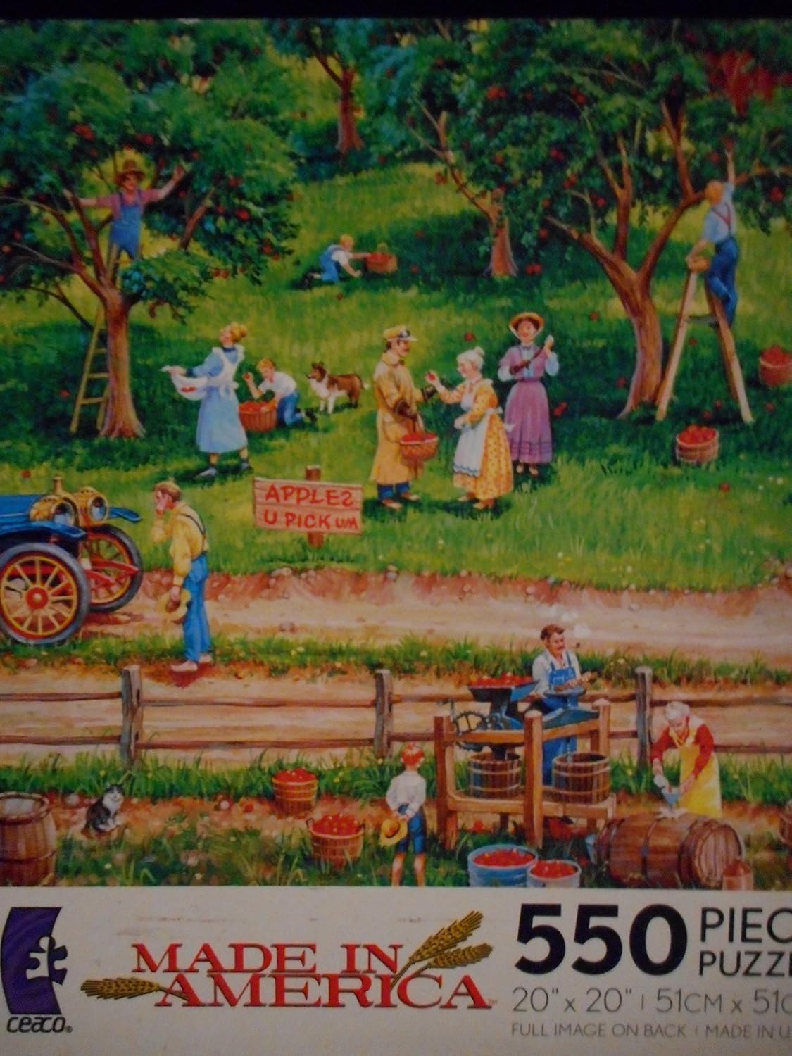 Amazon.com: CEACO Made in America 550 Piece Puzzle - Special Delivery ...