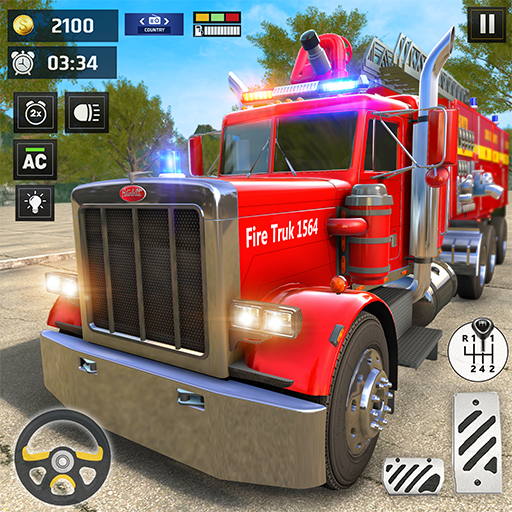 City Rescue Firefighter Fire Truck Games - Emergency HQ: Rescue ...