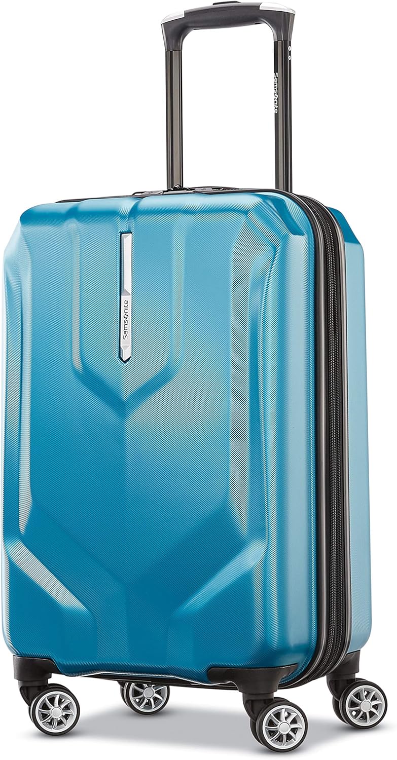 Amazon.com | OPTO PC 2 20" Carry-On Hardside Spinner Deep Turquoise ...