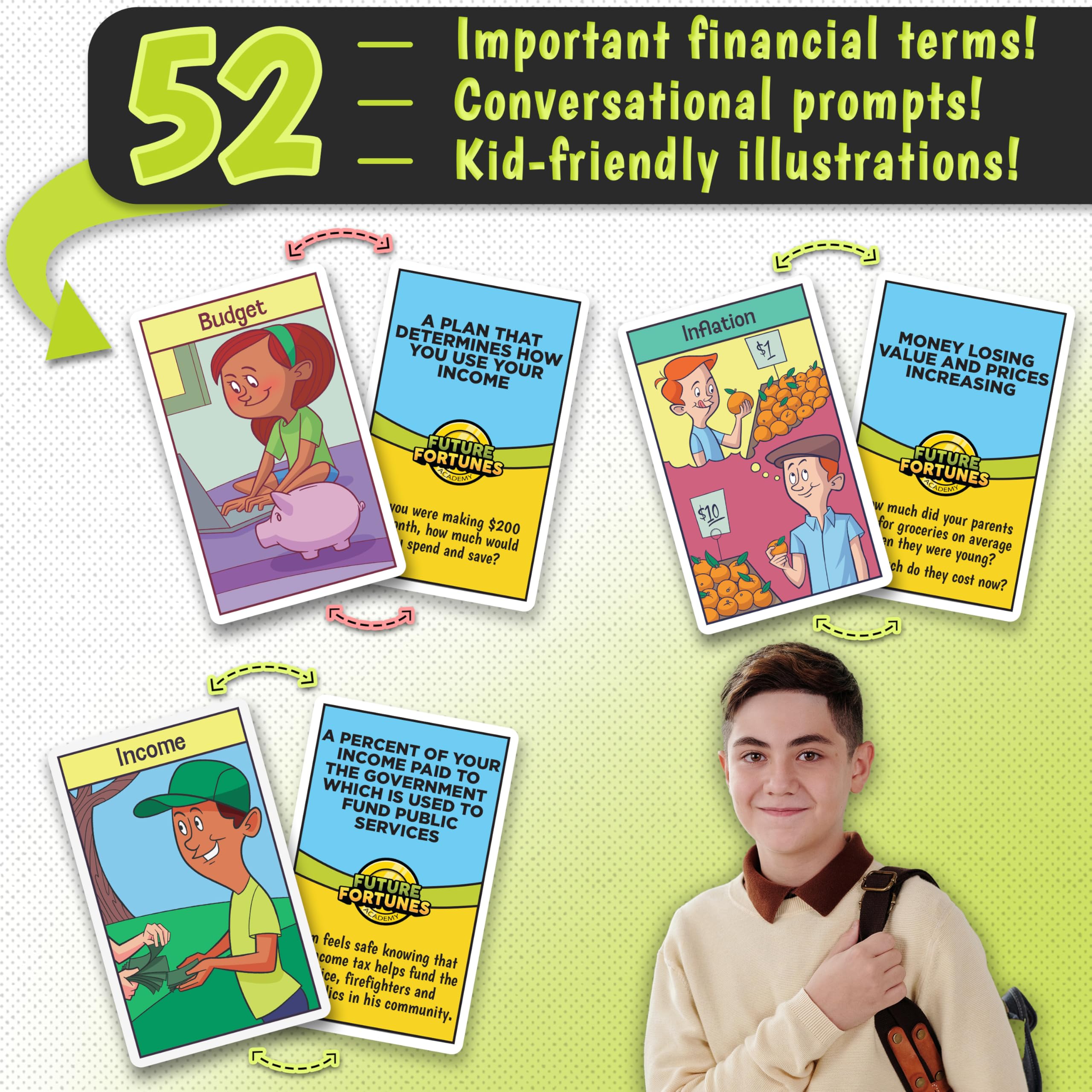 Snapklik.com : Future Fortunes Academy Financial Literacy Flash Cards ...