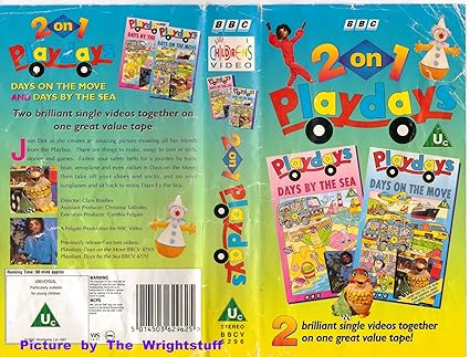 Amazon.com: Playdays [VHS] : Ricky Diamond, Trish Cooke, Sue Monroe ...