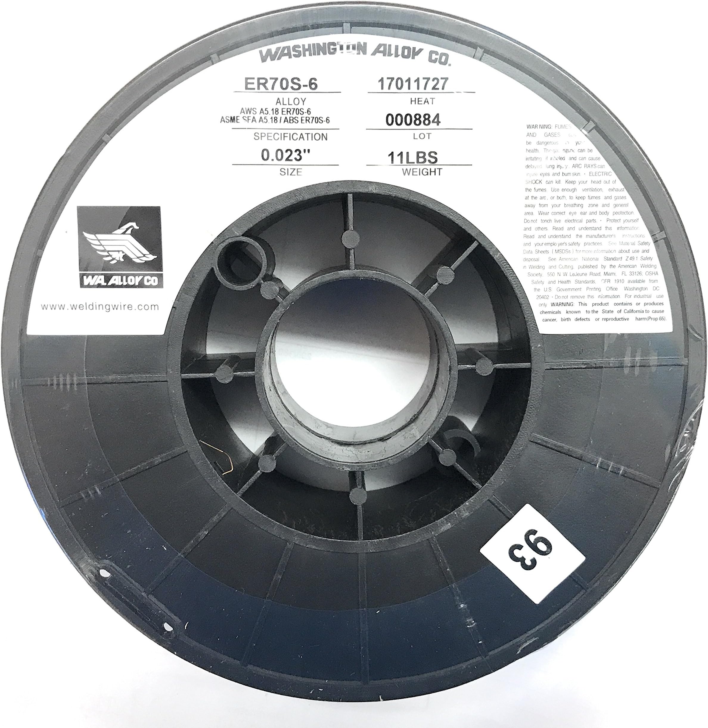 Washington Alloy 11 Lb. Spool Mig Welding Wire 70S-6 (.035 x 11 lb ...